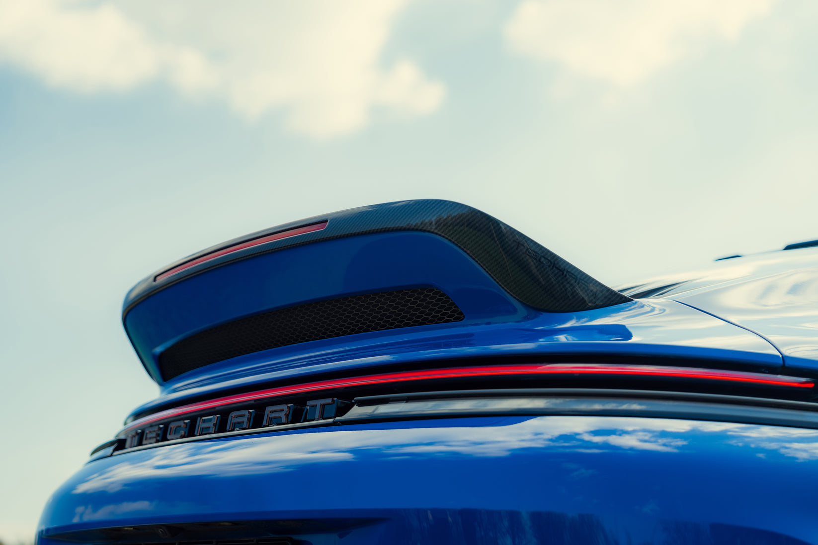 TECHART Rear Spoiler III ( Ducktail ) for 992 Coupé Carrera/ Turbo/ GT ...