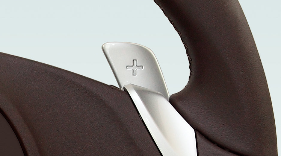 TECHART Shift Paddles for PDK steering wheel with slide switches 991 ...