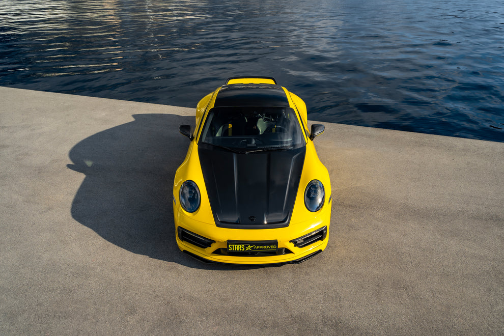 TECHART Carbon Fiber Aero Hood for 992 – Techart USA