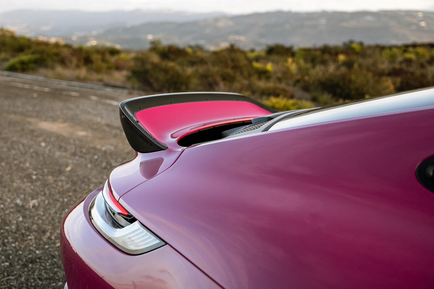 Techart Rear Spoiler III ( Ducktail ) for 992 Coupé ( Carrera/ Turbo ...