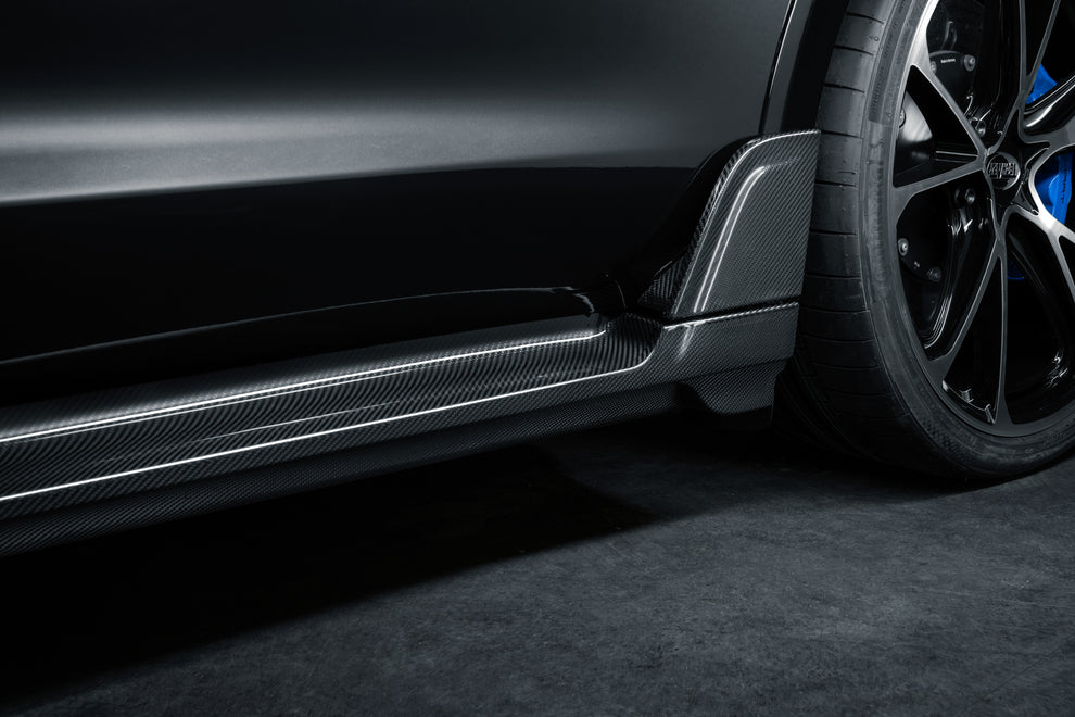 TECHART Carbon Side Skirts with Fin for 9J1 Taycan – Techart USA